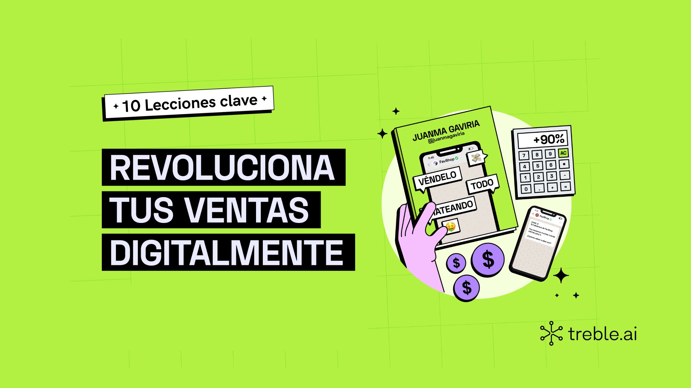 10 Lecciones del webinar 'Revoluciona tus ventas digitalmente'